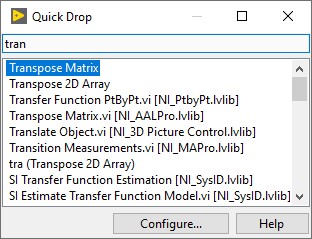 Boost LabVIEW Productivity with Quick Drop - NI